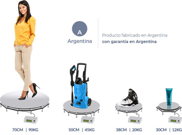 Titania 360 Bases Giratorias automáticas para Fotografía 360 Y Video 360